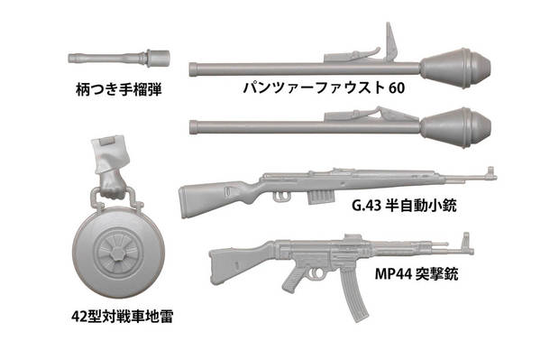 German Infantry Set, Late WWII - Tamiya 35382 | kingshobby.com