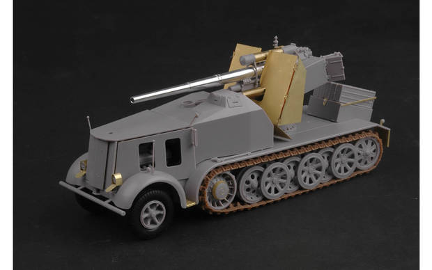 German 8.8cm Flak 18 Selbstfahrlafette - Trumpeter 01585 | kingshobby.com