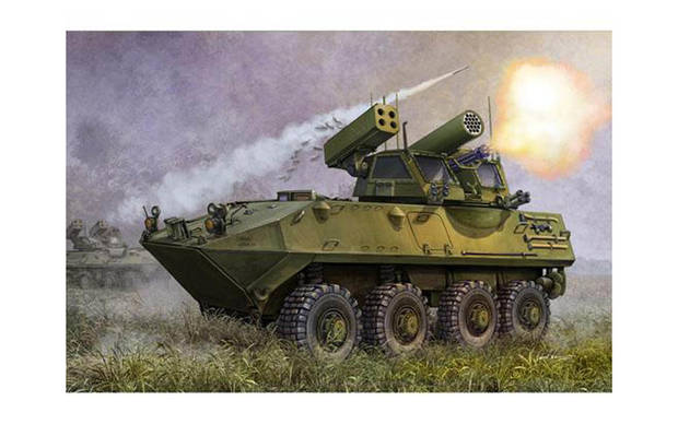 USMC LAV-AD, Light Armored Vehicle, Air Defense - Trumpeter 00393 ...