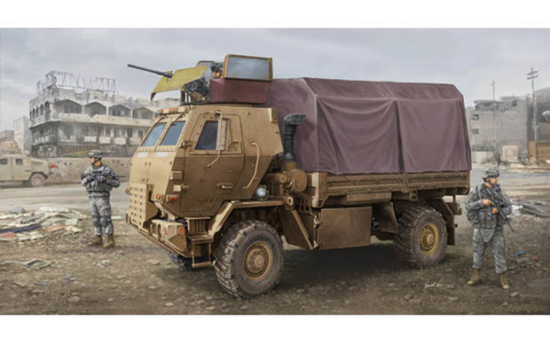 M1078 LMTV (Armored Cab) - Trumpeter 01009 | kingshobby.com