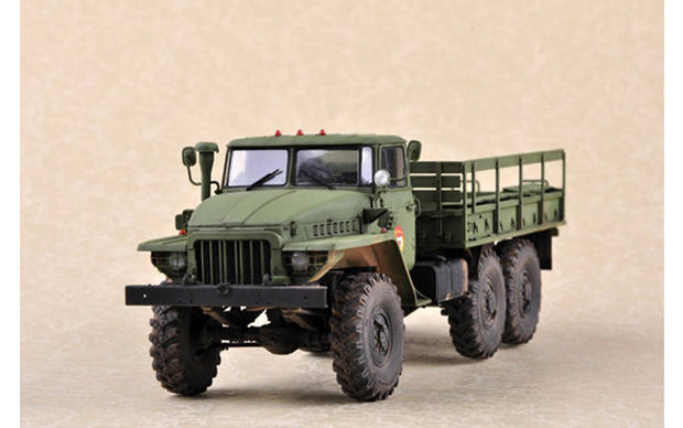 Russian URAL-375D Truck - Trumpeter 01027 | kingshobby.com