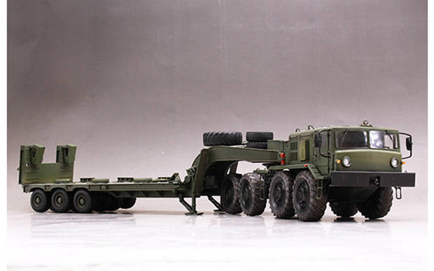MAZ-537G Late Production Type with ChMZAP-9990 Semi-Trailer - Trumpeter ...