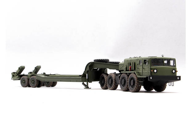 MAZ-545 Transporter with CHMZAP-5247G Semi-Trailer - Trumpeter 01089 ...