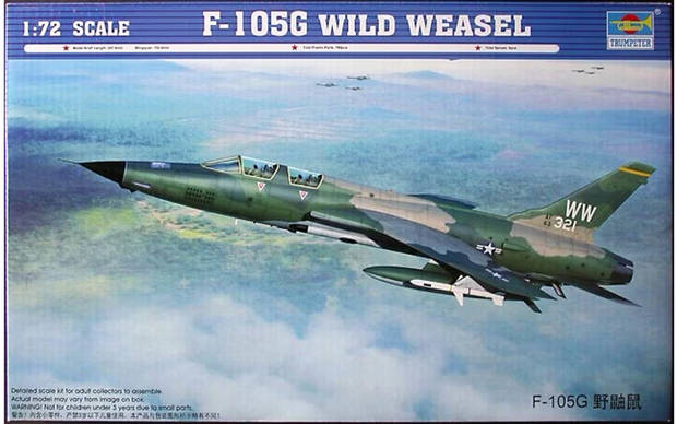 F-105G Thunderchief - Trumpeter 01618 | kingshobby.com