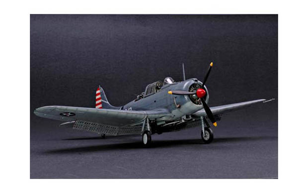 SBD-3, Dauntless, Midway, Clear Edition - Trumpeter 02244 | kingshobby.com