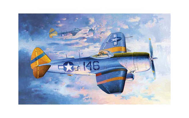 P-47N Thunderbolt - Trumpeter 02265 | kingshobby.com