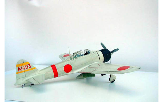 Mitsubishi A6M2b Model 21 Zero Fighter - Trumpeter 02405 | kingshobby.com