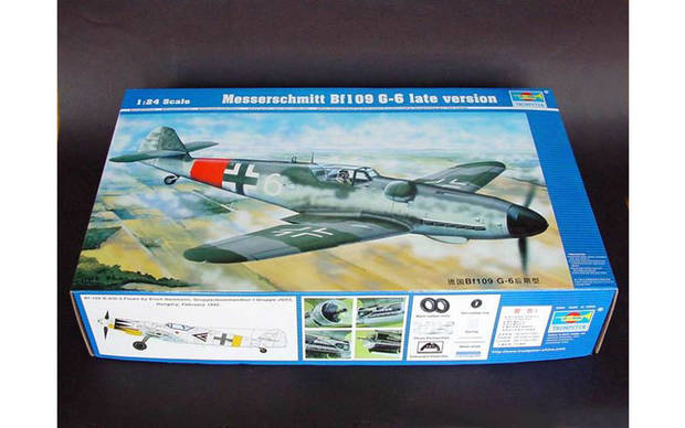 Messerschmitt Bf109 G-6 Late Version - Trumpeter 02408 | kingshobby.com