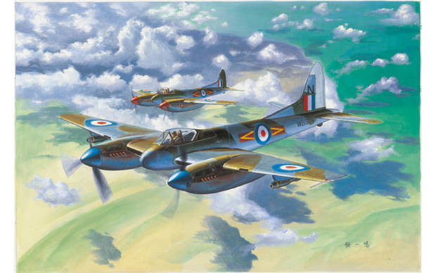 De Havilland Hornet F.3 - Trumpeter 02894 | kingshobby.com