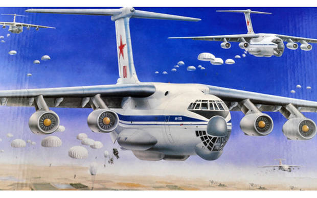 Ilyushin IL-76 Transport - Trumpeter 03901 | kingshobby.com