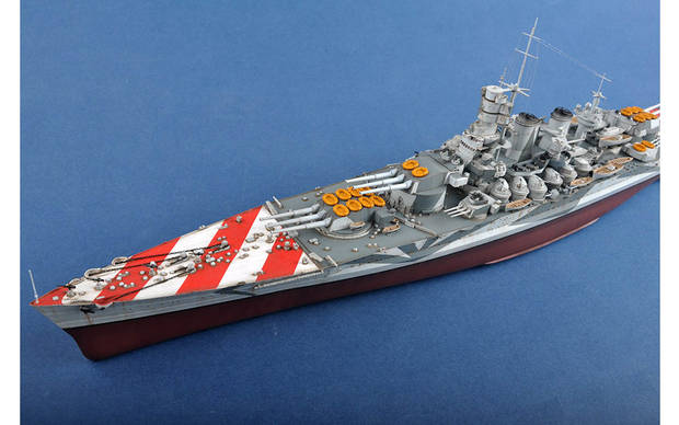 Italian Navy Battleship RN Vittorio Veneto 1940 - Trumpeter 05320 ...