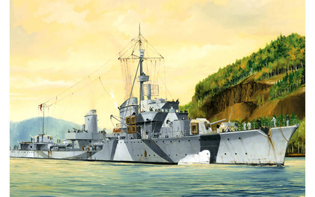 German Zerstörer Z-30, 1942 - Trumpeter 05322 | kingshobby.com