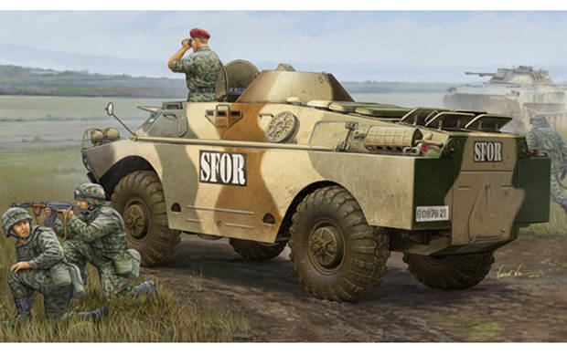 Russian BRDM-2, Late - Trumpeter 05512 | kingshobby.com