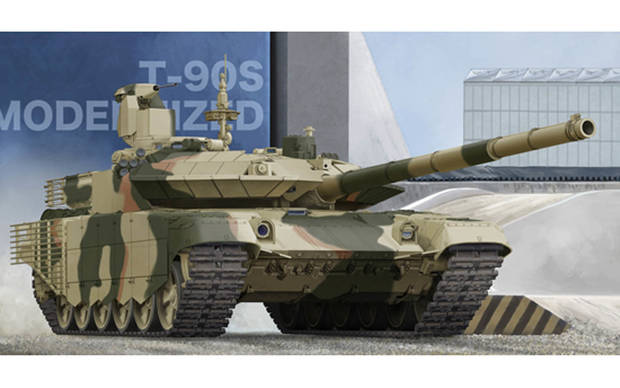 Russian T-90S Modernized - Trumpeter 05549 | kingshobby.com