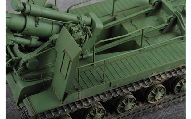 Soviet S-51 Self-Propelled Gun - Trumpeter 05583 | kingshobby.com