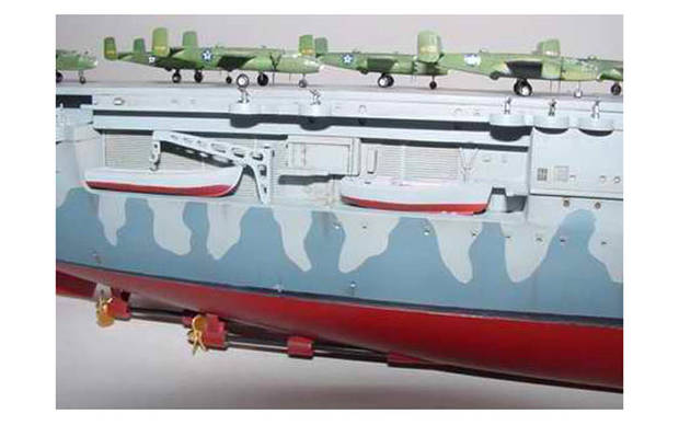 U.S. Aircraft Carrier CV-8 Hornet - Trumpeter 05601 | kingshobby.com