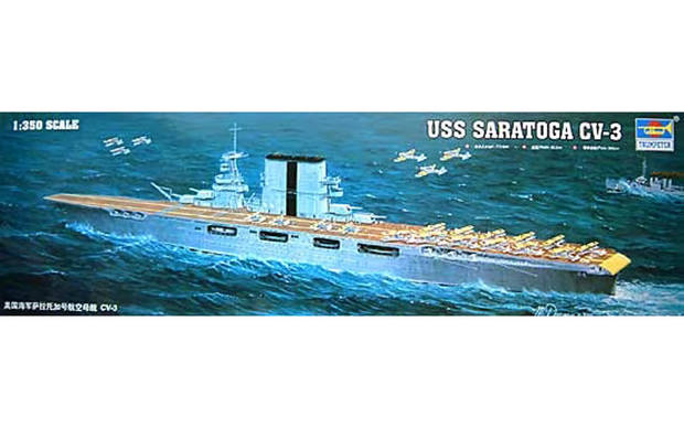 USS Saratoga CV-3 - Trumpeter 05607 | kingshobby.com