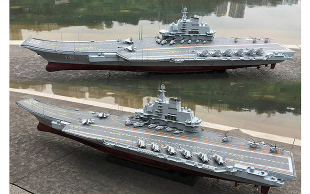 PLA Navy Aircraft Carrier - Trumpeter 05617 | kingshobby.com