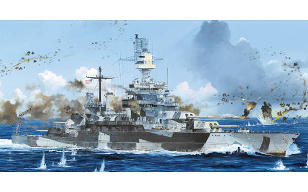 USS Colorado BB-45 1944 - Trumpeter 05768 | kingshobby.com