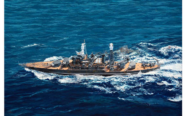USS West Virginia BB-48 1941 - Trumpeter 05771 | kingshobby.com
