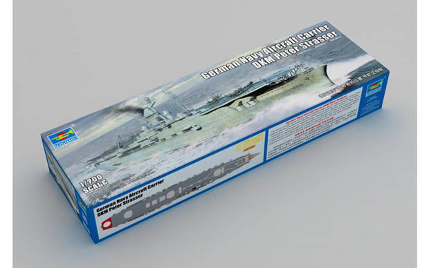 German Navy Aircraft Carrier DKM Peter Strasser - Trumpeter 06710 ...