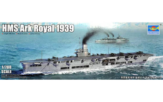 HMS Ark Royal 1939 - Trumpeter 06713 | kingshobby.com
