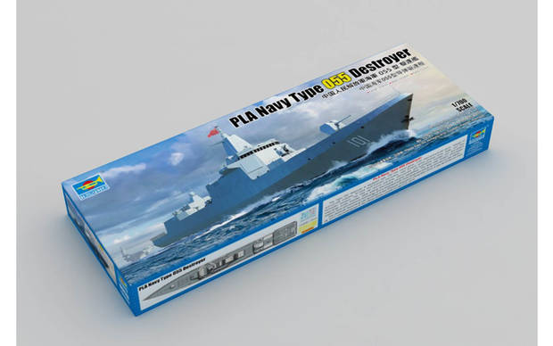 PLA Navy Type 055 Destroyer - Trumpeter 06729 | kingshobby.com