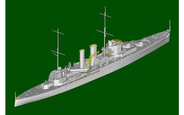 HMS Exeter - Trumpeter 06744 | kingshobby.com