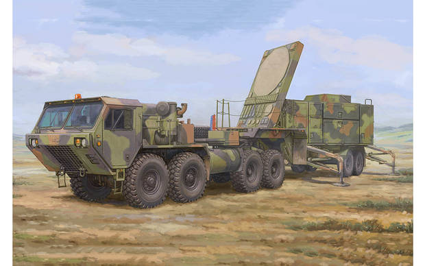MPQ-53 C-Band Tracking Radar System, with M983 HEMTT - Trumpeter 07159 ...