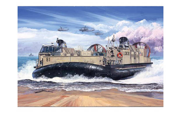 USMC Landing Craft Air Cushion, LCAC - Trumpeter 07302 | kingshobby.com