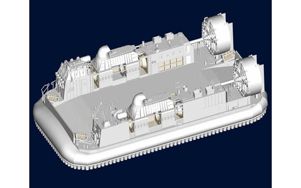 USMC Landing Craft Air Cushion, LCAC - Trumpeter 07302 | kingshobby.com