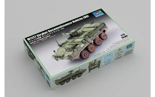 M1127 Stryker Wheeled Armored Reconnaissance Vehicle - Trumpeter 07422 ...