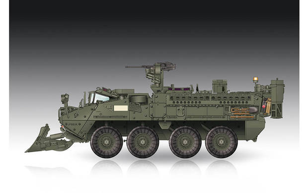 M1132 Stryker Engineer Squad Vehicle with SOB - Trumpeter 07426 ...