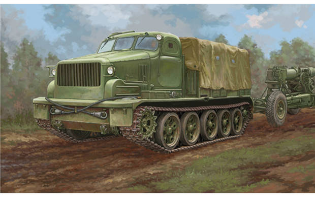 AT-T Artillery Prime Mover - Trumpeter 09501 | kingshobby.com