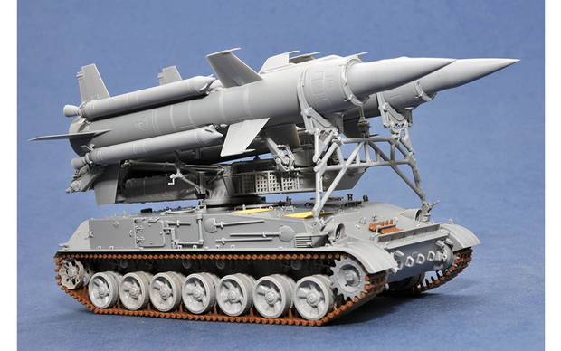Soviet 2K11A TEL with 9M8M Missile, Krug-a, (SA-4 Ganef) - Trumpeter ...