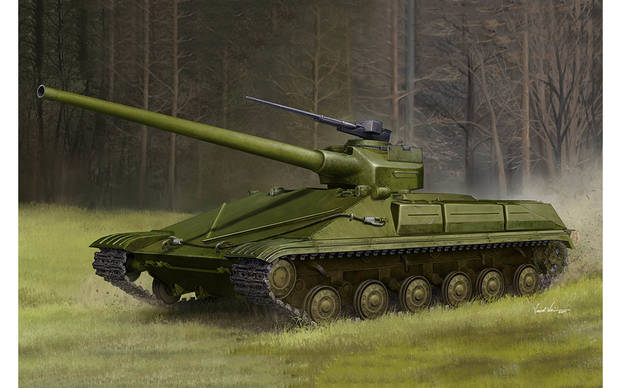 Soviet Object 450 Medium Tank - Trumpeter 09580 | kingshobby.com