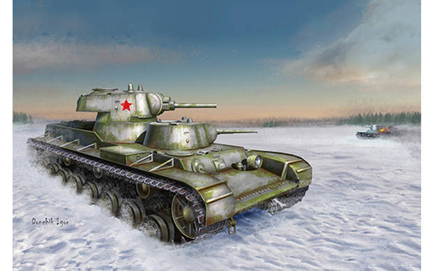 Soviet SMK Heavy Tank - Trumpeter 09584 | kingshobby.com