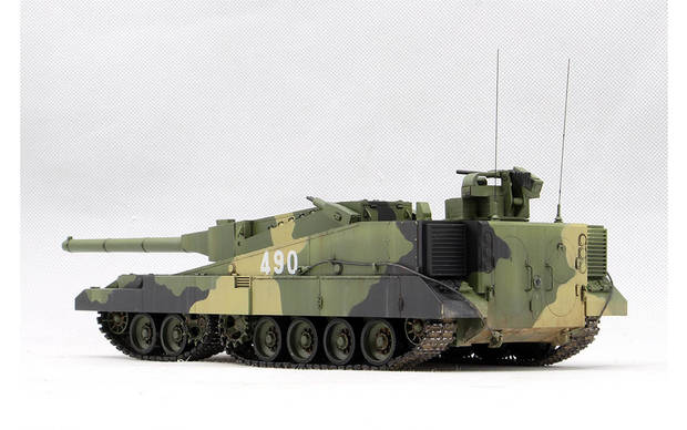 Soviet Object 490B Tank - Trumpeter 09598 | kingshobby.com