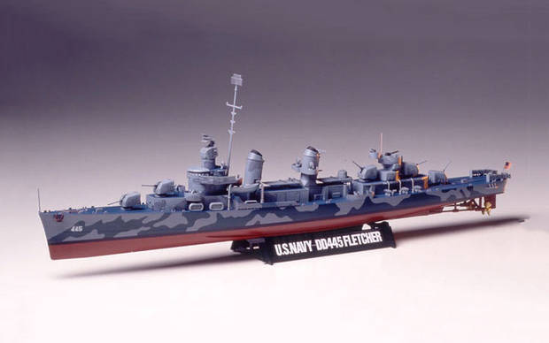 US Navy DD445 Fletcher - Tamiya 78012 | kingshobby.com