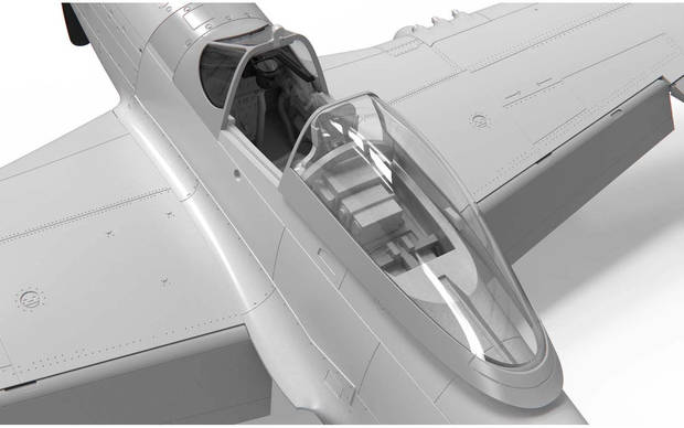 North American P51-D Mustang (Filletless Tails) - Airfix A05138 ...