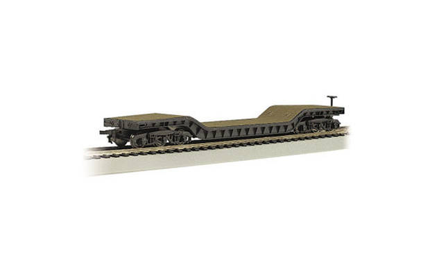 52 ft Center-Depressed Flat Car - With No Load - Bachmann Trains 18349 ...