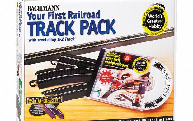 Steel Alloy First Railroad Track Pack - Bachmann Trains 44497 ...