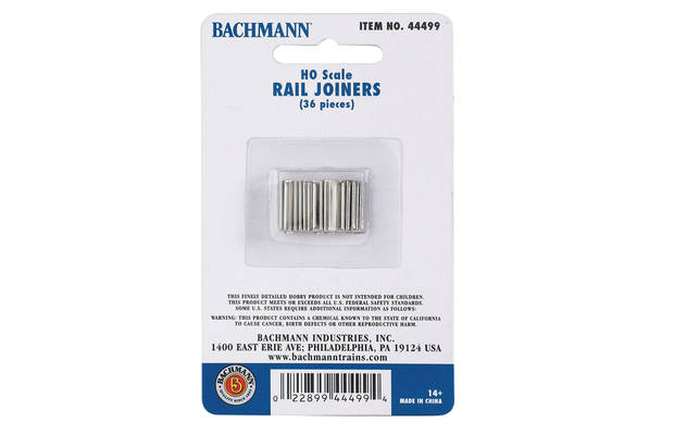 Rail Joiners - Bachmann Trains 44499 | kingshobby.com