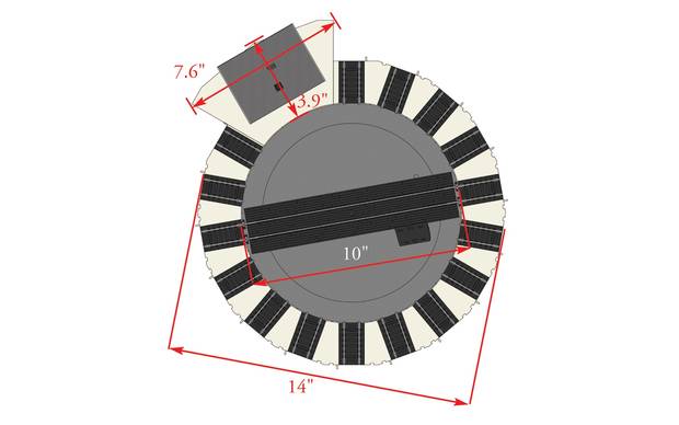 DCC-Equipped Turntable - Bachmann Trains 46298 | kingshobby.com