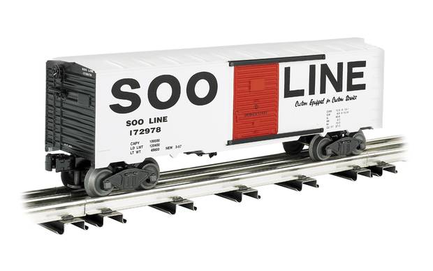 Soo Line - 40 ft Box Car - Bachmann Trains 47025 | kingshobby.com