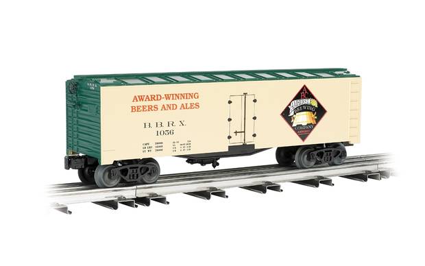 Amherst Brewing Company - 40 ft Refrigerated Steel Box Car - Bachmann ...