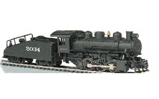USRA 0-6-0 with Slope-Back Tender - Santa Fe 2034 - Bachmann Trains ...