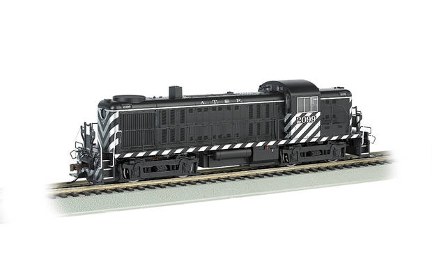 Santa Fe No 2099 - DCC Sound Value - HO Alco RS-3 - Bachmann Trains ...