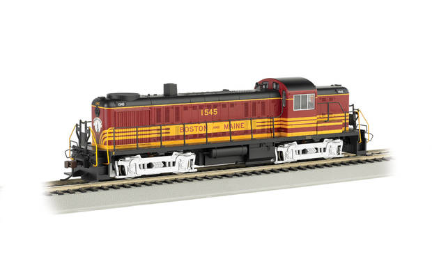 Boston and Maine No 1545 - DCC - HO Alco RS-3 - Bachmann Trains 64201 ...