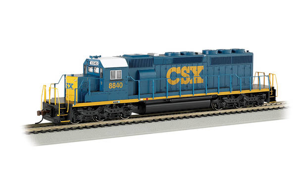 CSX No 8840 - Dark Future - SD40-2 - Bachmann Trains 67024 | kingshobby.com